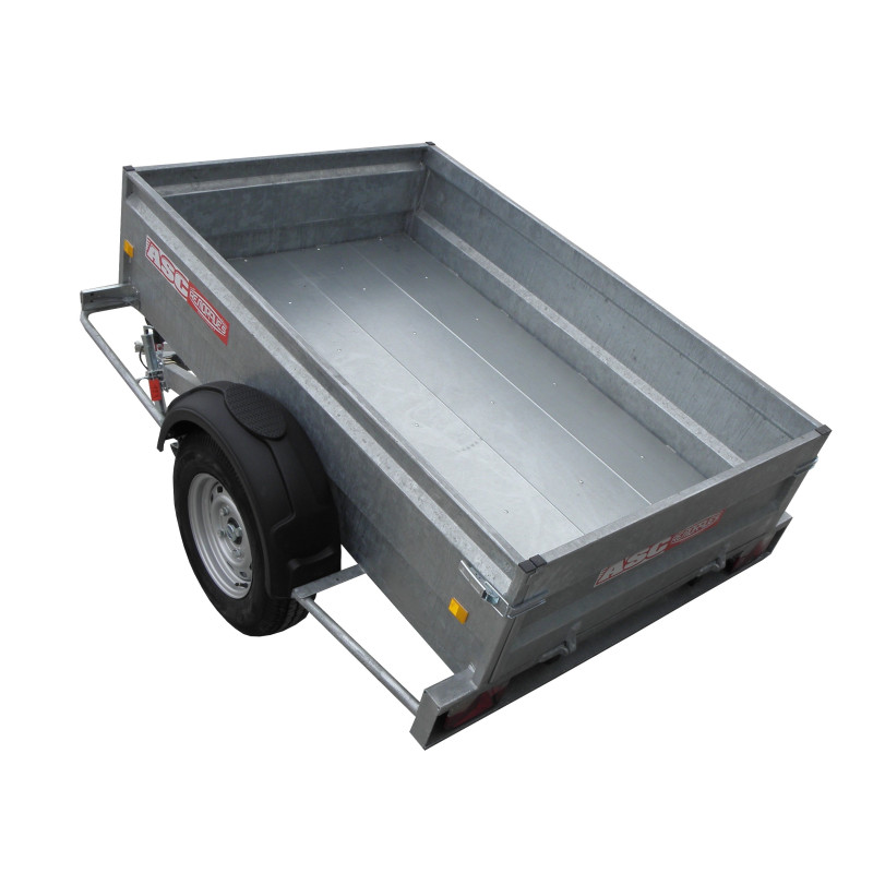 Remorque utilitaire UTI0931F en PTAC de 1250kg avec une caisse de 2,5x